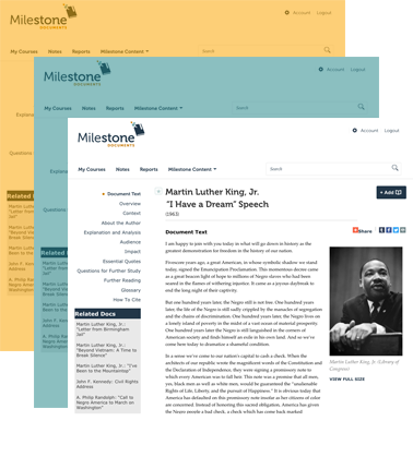 Milestone Documents - Primary Source Anthologies