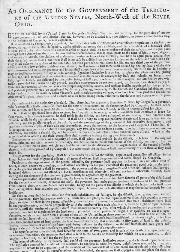 Northwest Ordinance - About the Author